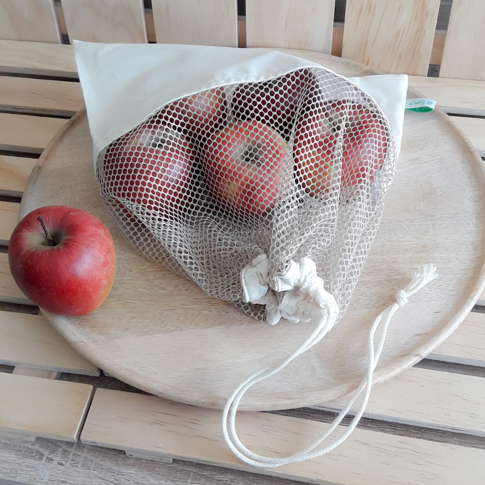 Sac filet fruits et légumes - La Fabrique de Sam