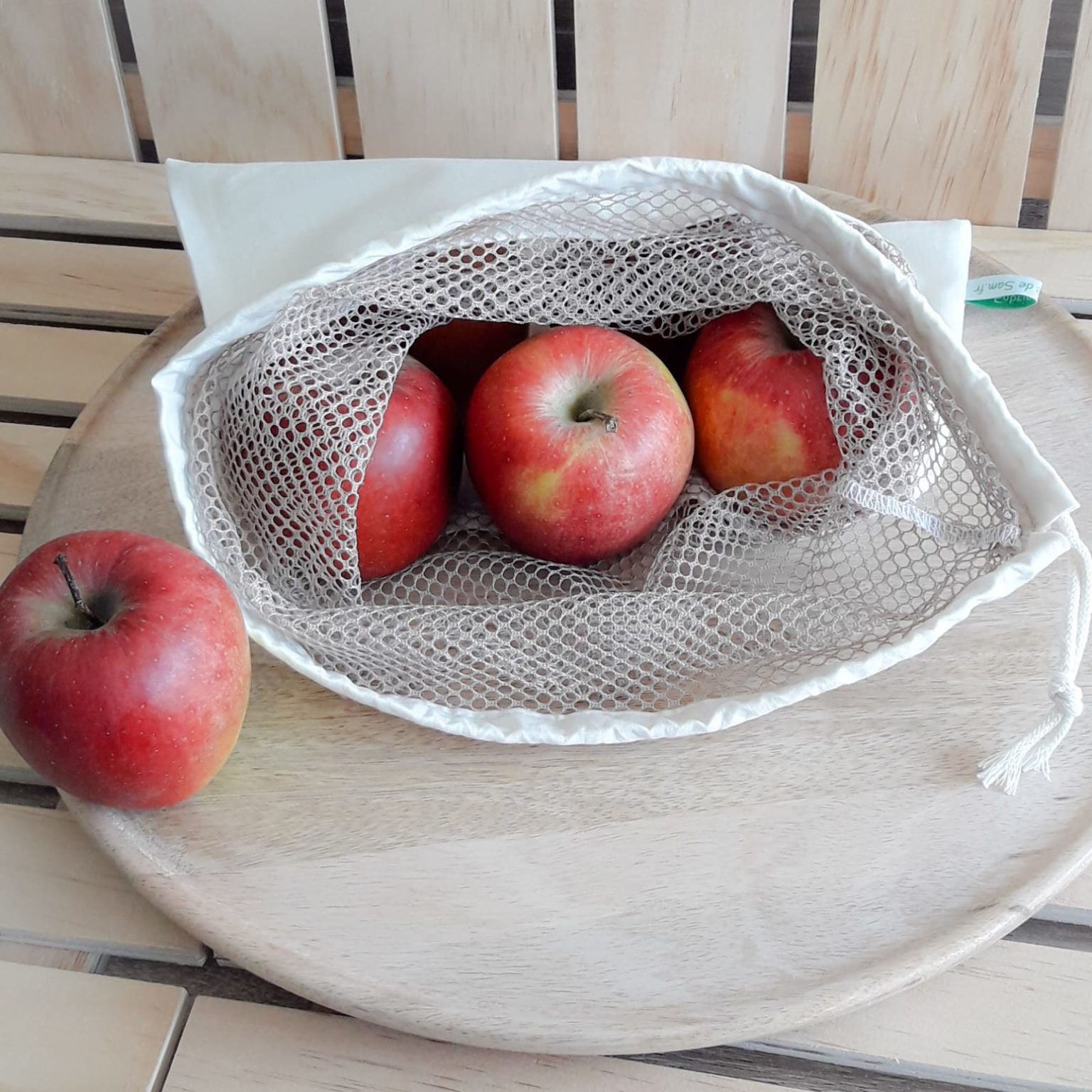 Sac filet fruits et légumes - La Fabrique de Sam